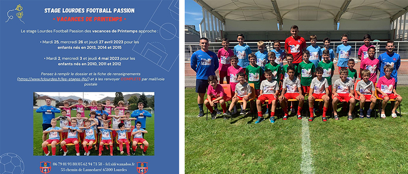 Les stages Lourdes Football Passion sont de retour pour les vacances de ...